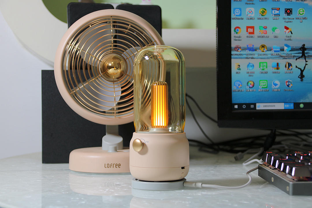 The beauty and practicality coexist, the "Lofree Light Pickup Lamp", an ...