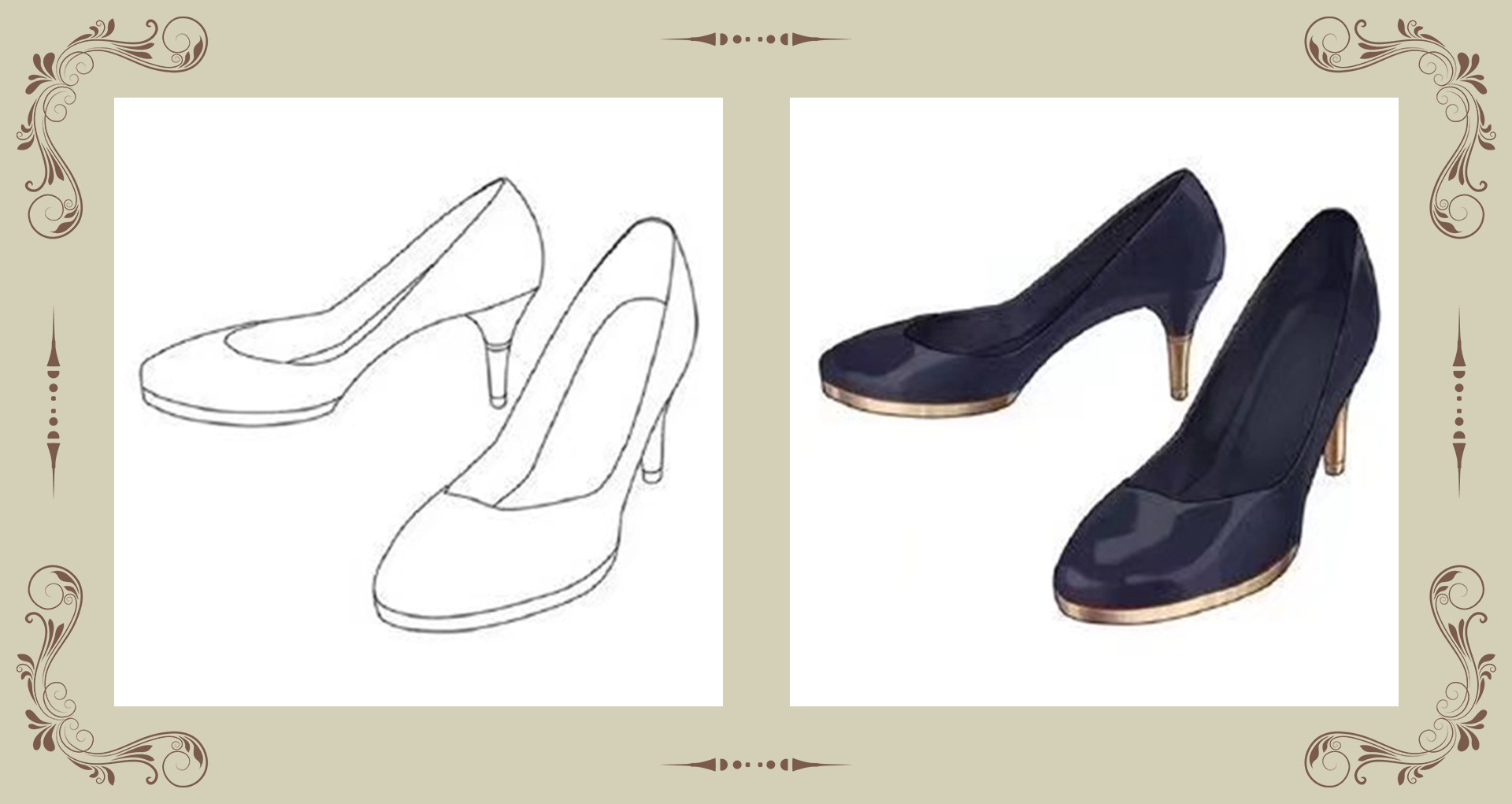 "High heels" must learn how to draw in detail - iMedia