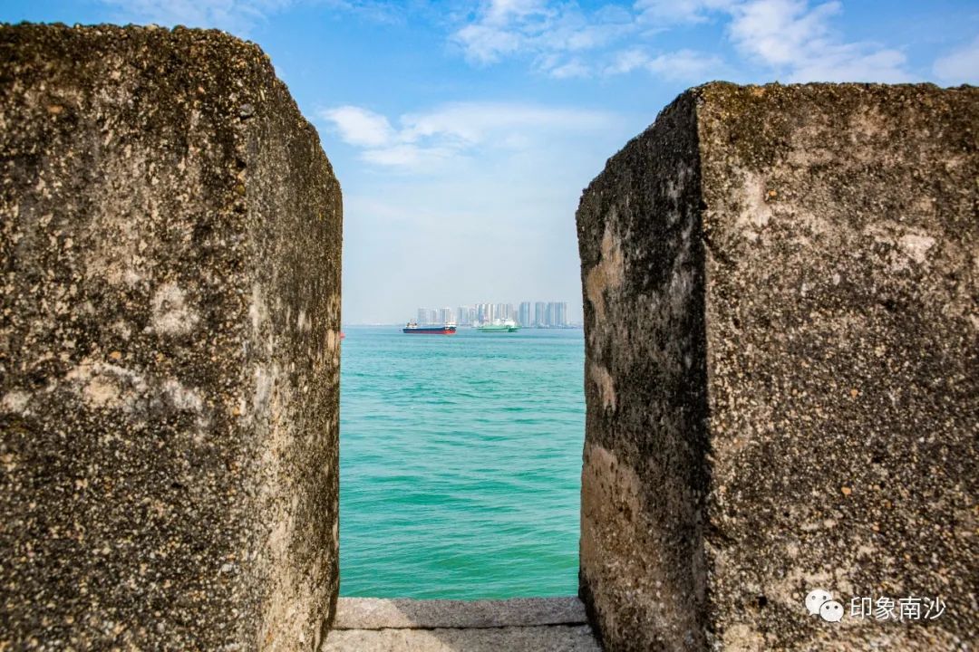Nansha Cultural Relic Story: On the Fort of Hengdang Island, looking ...