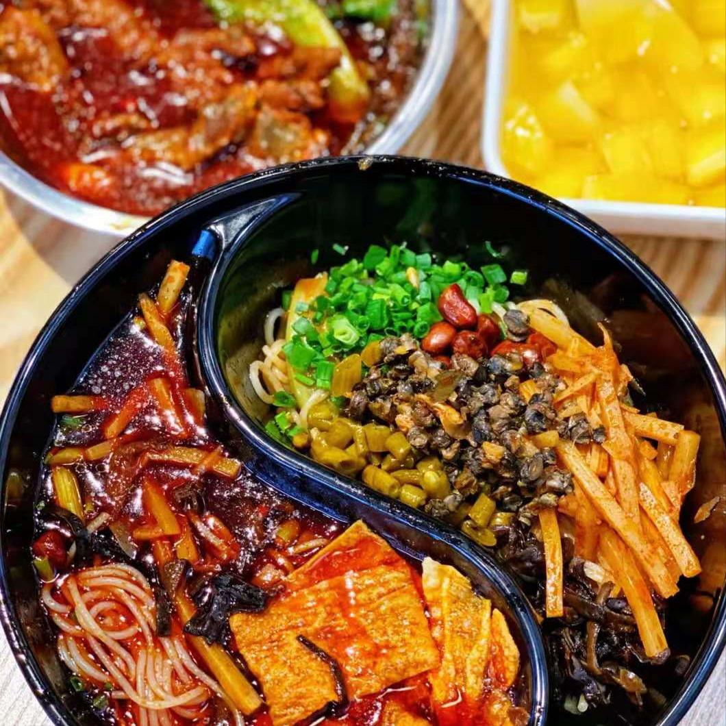 Changsha has a family treasure mandarin duck and snail noodles, paired ...