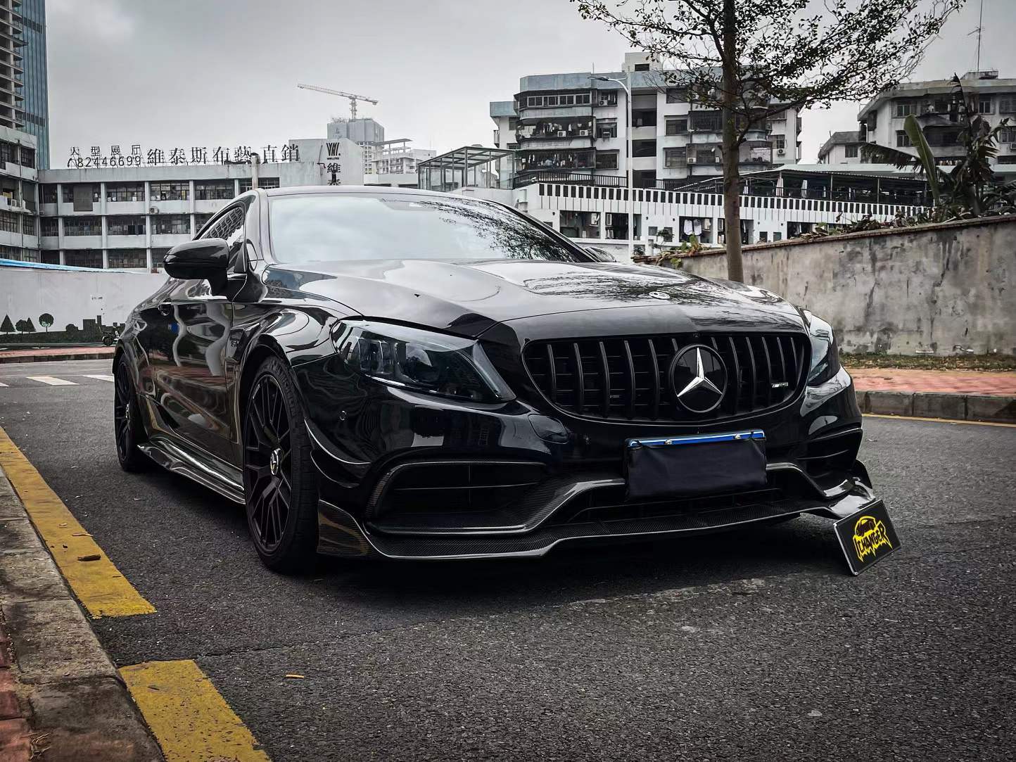 Ichanger (ICR) change color film produced: Mercedes-Benz C63 film track ...