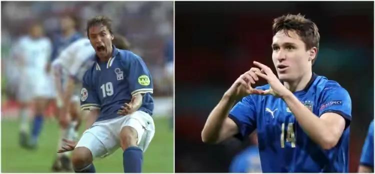 Playing father and son soldiers, Chiesa father and son created the ...