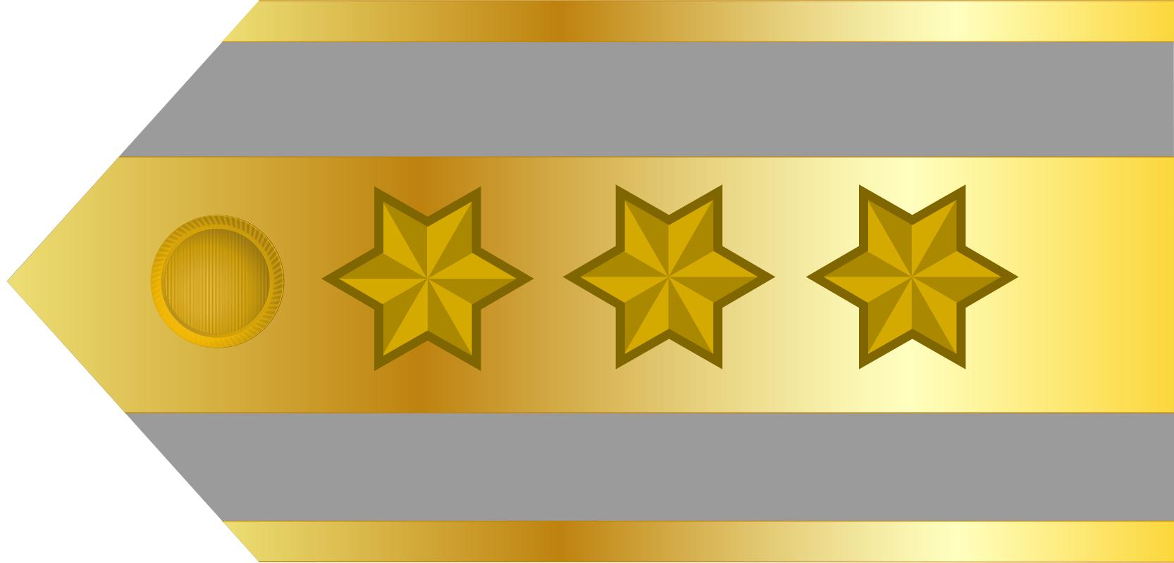 Military rank identification of each country: Bolivia - iMedia