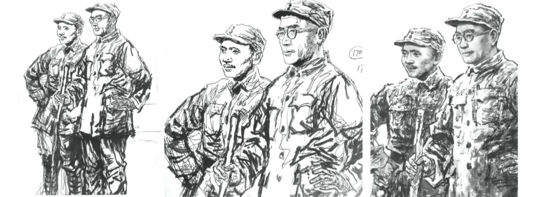 Liu Shujun "Liu and Deng's Army Crossing the Yellow River" - iMedia