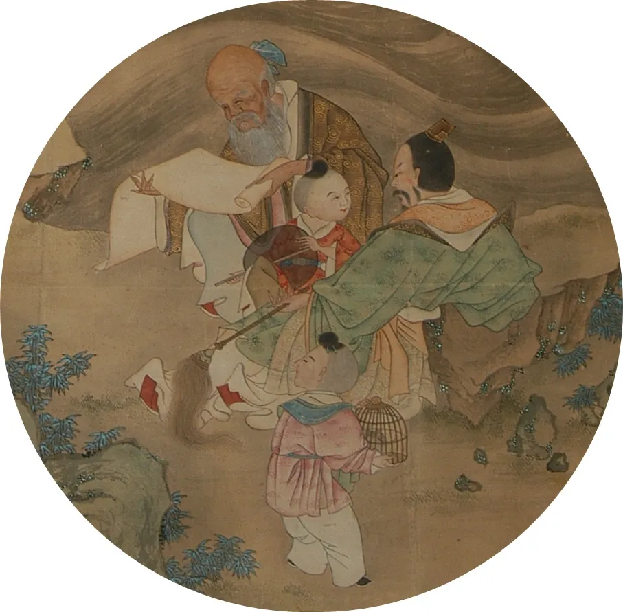 Shen Quan from the Qing Dynasty wishes longevity - iMedia