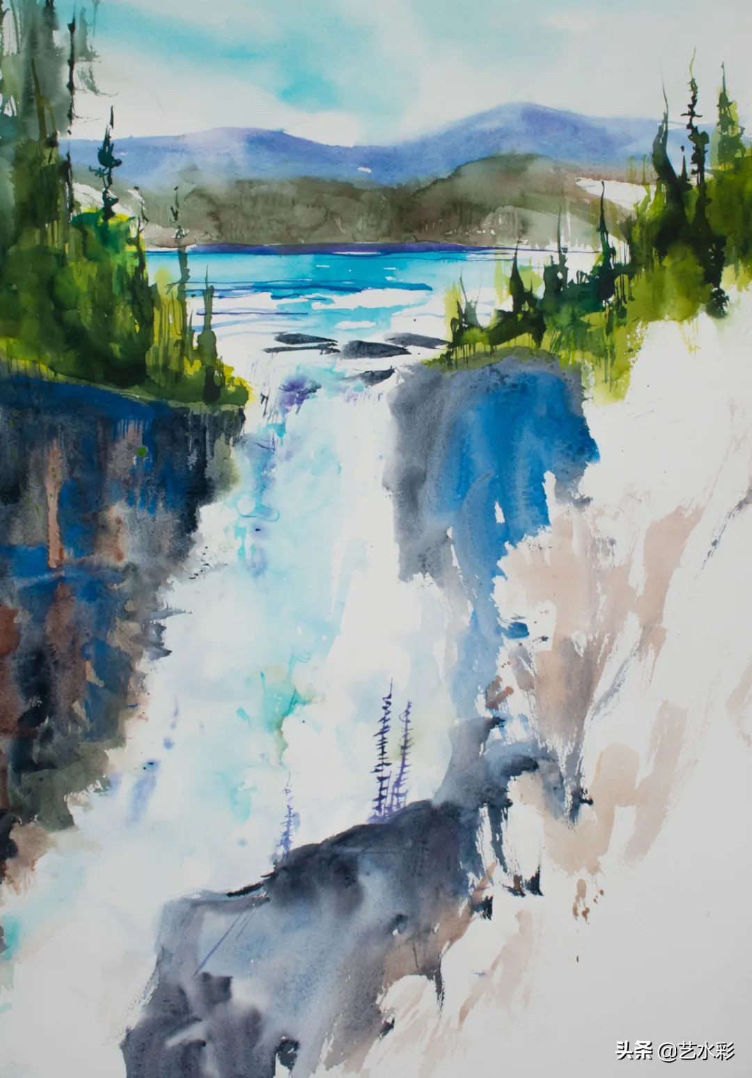 Angela Fehr, a watercolor painter from Bath: Write my heart with ...