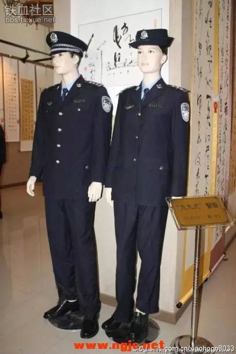 The century-old historical changes of Chinese police uniforms (multiple ...