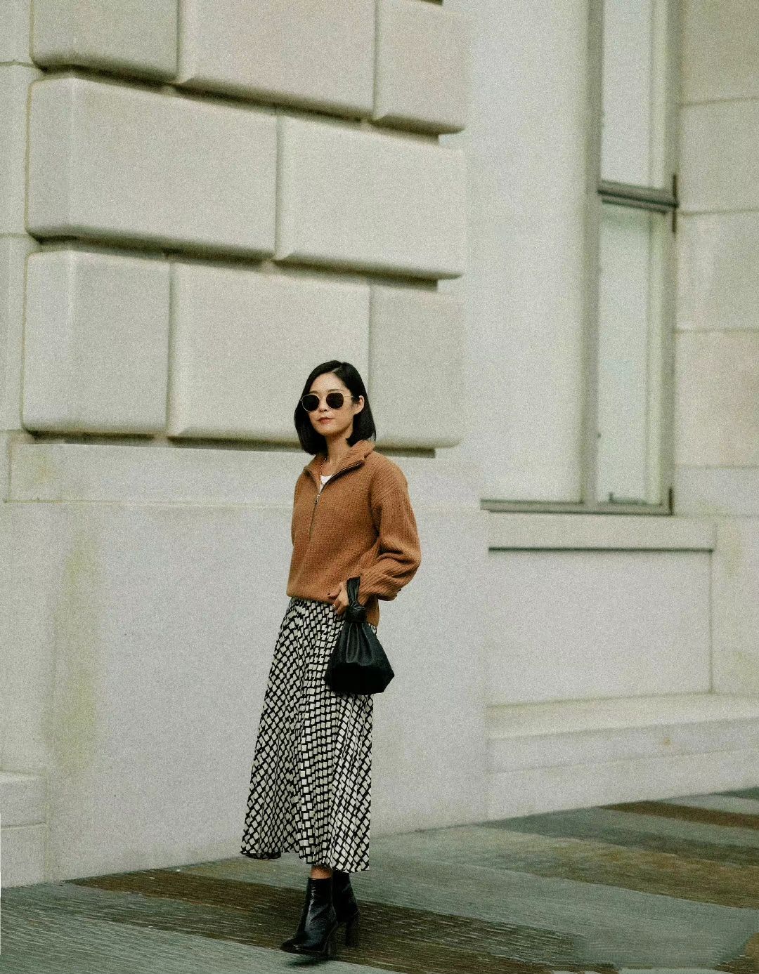 Simplicity is the essence of autumn and winter wear, dressing masters ...