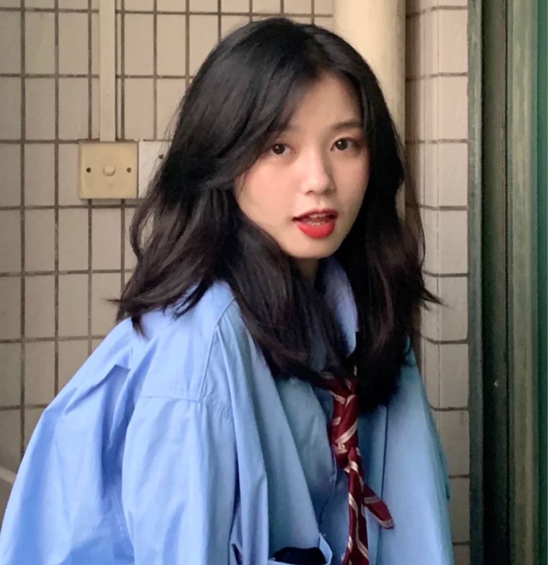 How beautiful a girl with a round face can be, adjust the two “points ...