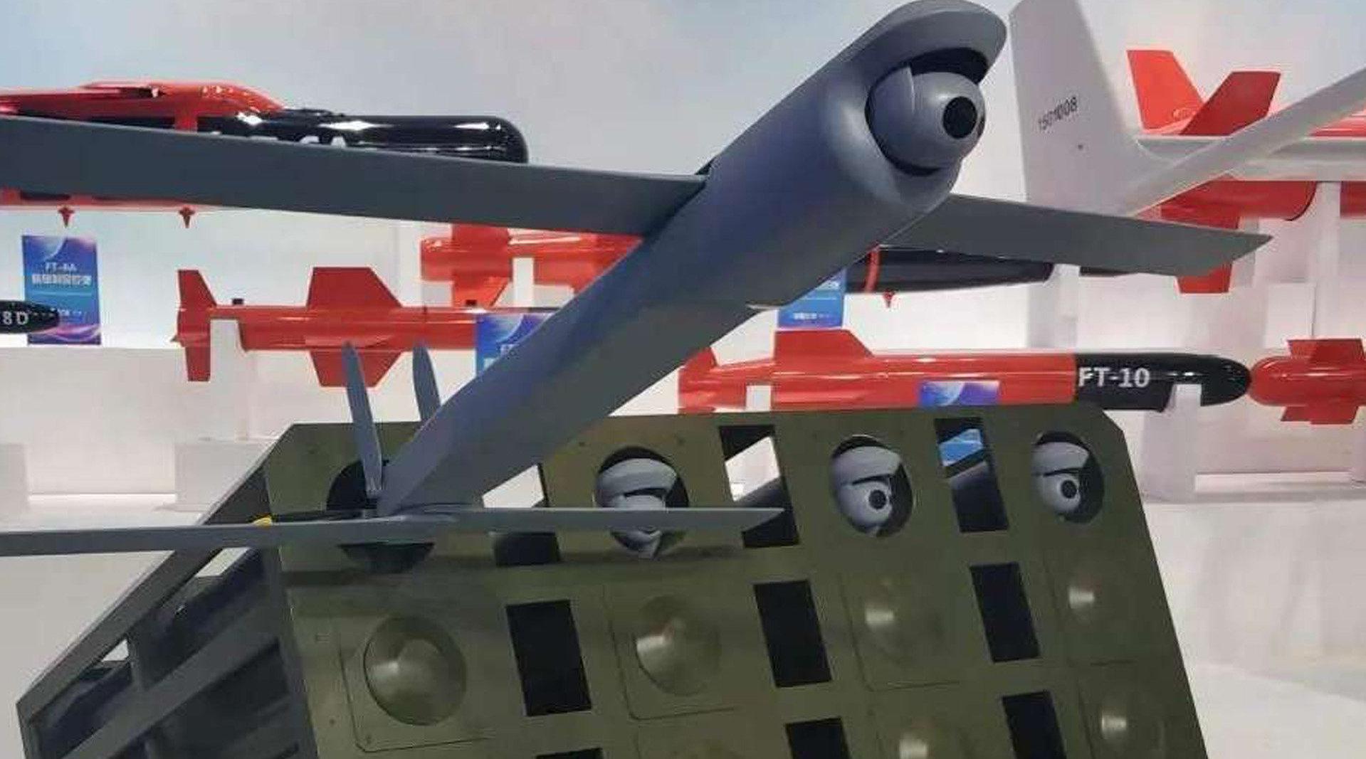 China's latest combat power, the Chinese drone swarm has made a strong ...