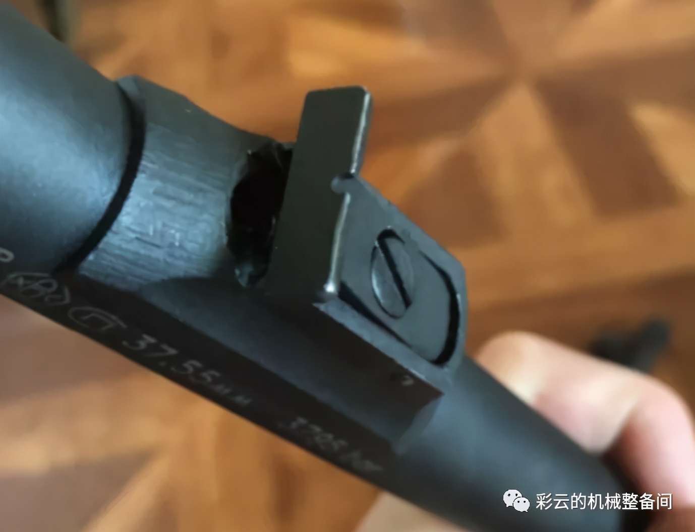 Why does the VPO-215, which has a rifling on the muzzle, attract the ...