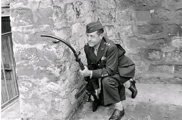 The "bent-tube gun" of World War II had a 90-degree bend in the barrel ...