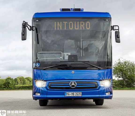 Mercedes-Benz released a new generation of Intouro intercity bus. What ...