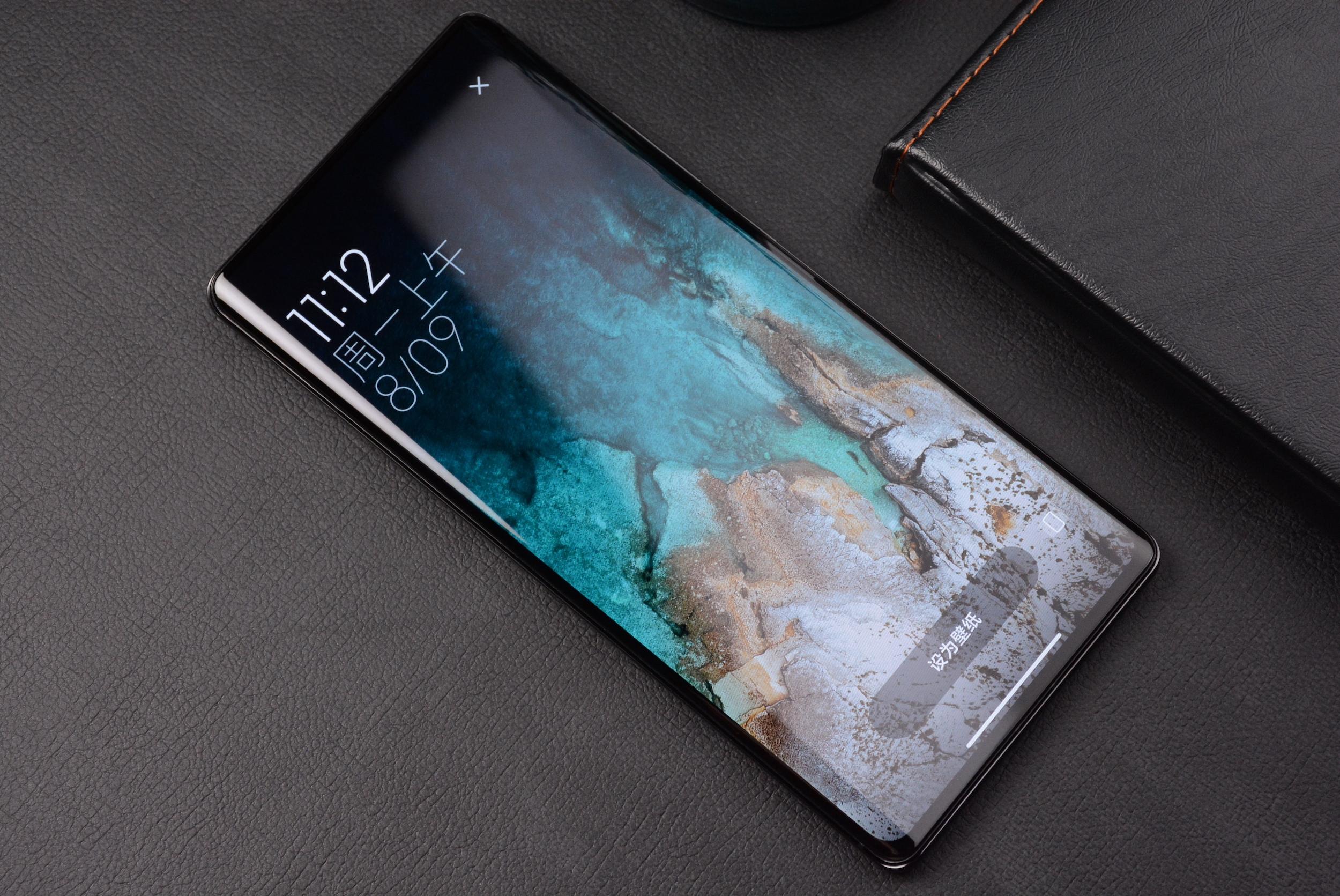 Xiaomi MIX4 Shadow Blue Out of the Box: CUP under-screen technology + Snapdragon 888 Plus + 100 ...
