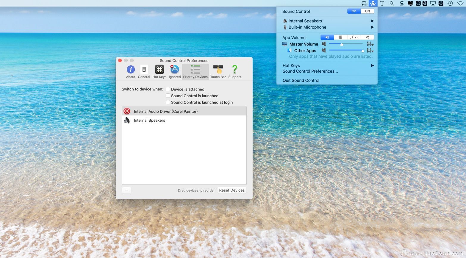 Sound Control for Mac (mac application volume control software) - iMedia