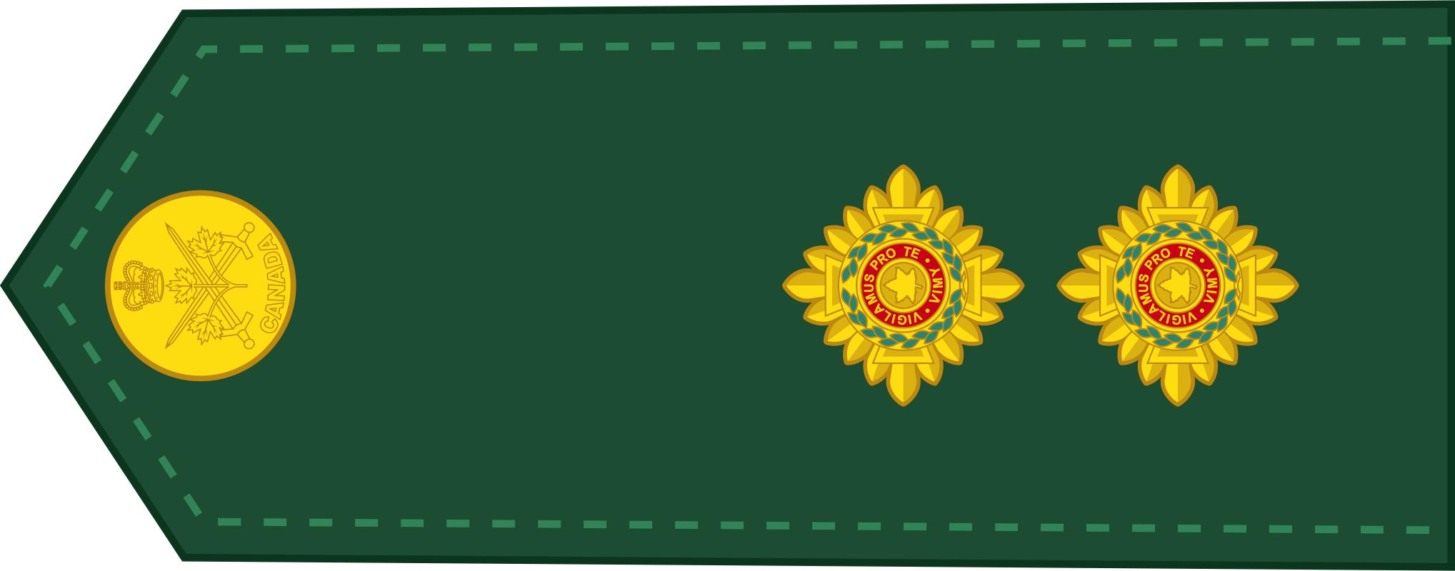 Military rank identification of each country: Canada - iMedia