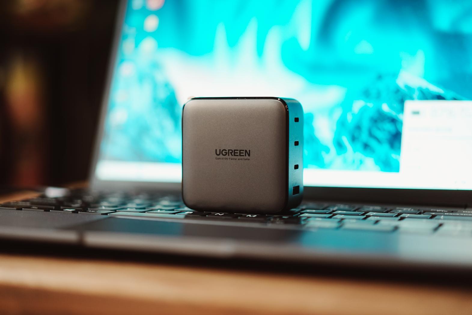 Worry-free charging?Green Union GaN Gallium Nitride 100W charger hands ...