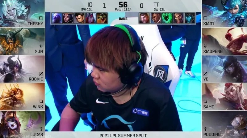 "Wicky LOL" LPL Summer Games: iG 2-1 TT, the victory ended - iMedia