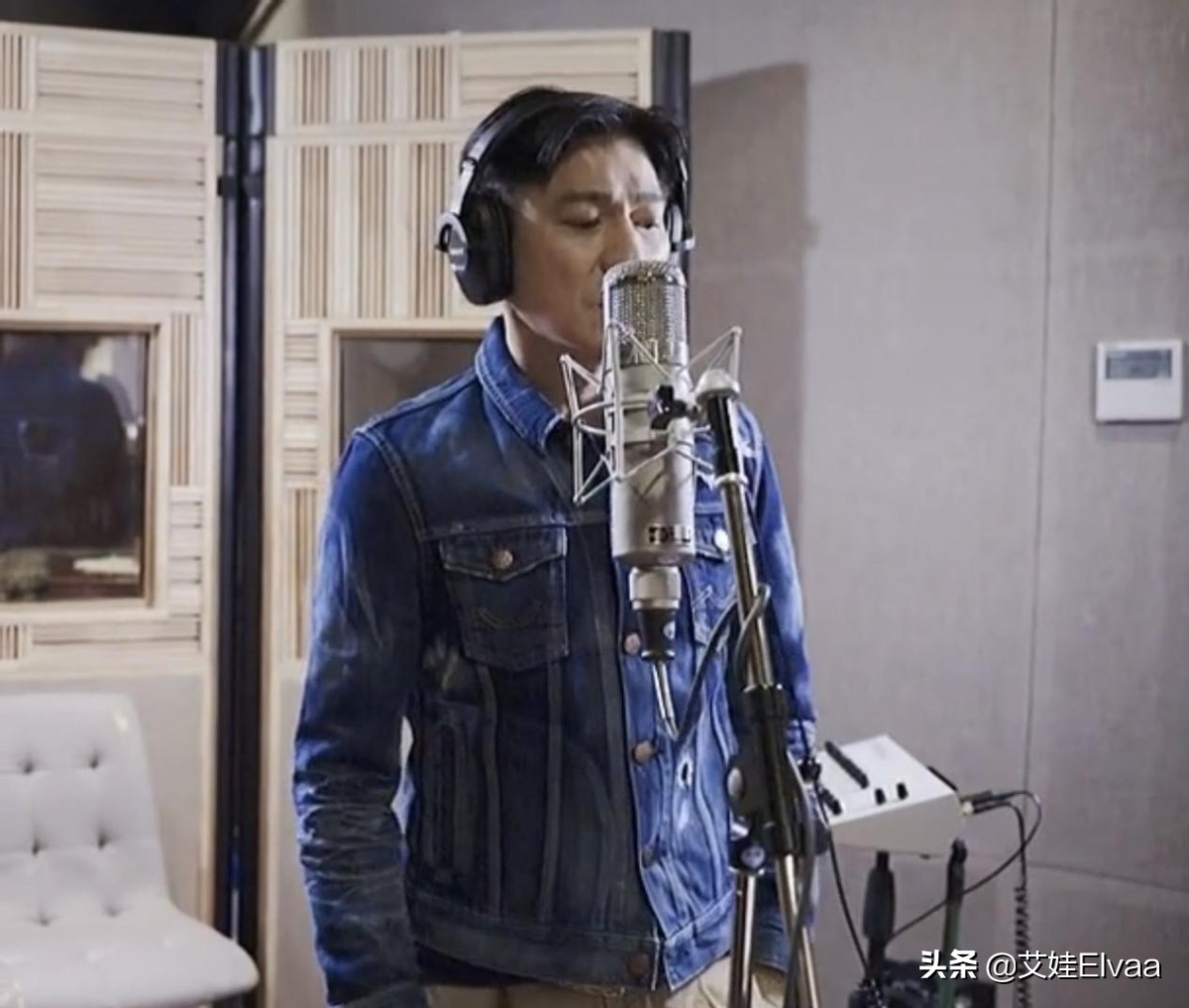 60-year-old Andy Lau is really old. He wore a ripped denim jacket to ...