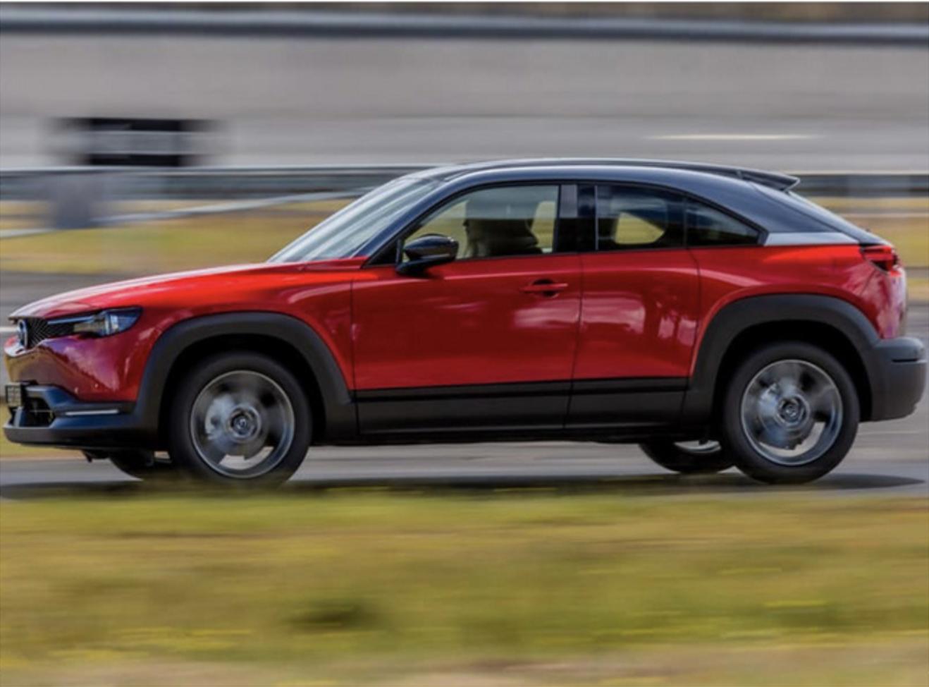 Mazda MX-30 adopts a plug-in hybrid system with a fast back shape and ...