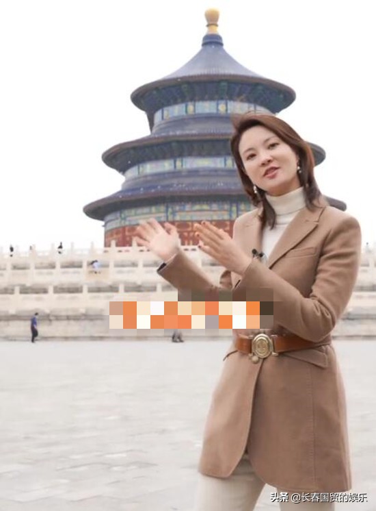 CCTV host Liu Fangfei's recent photos were exposed, intellectually ...