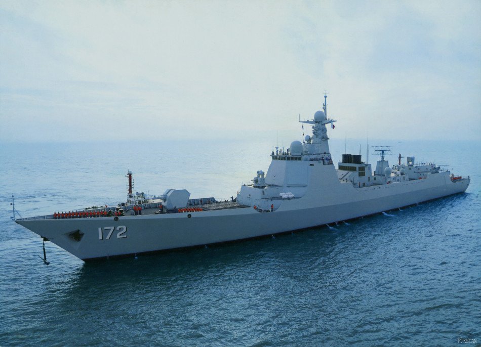 The Chinese Navy 052DL made a high-profile debut with a built-in anti-stealth artifact, and the ...