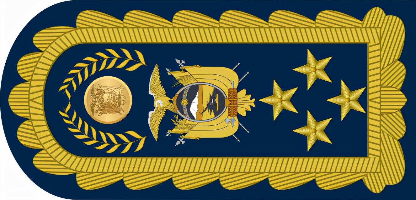 Military rank identification of each country: Ecuador - iMedia