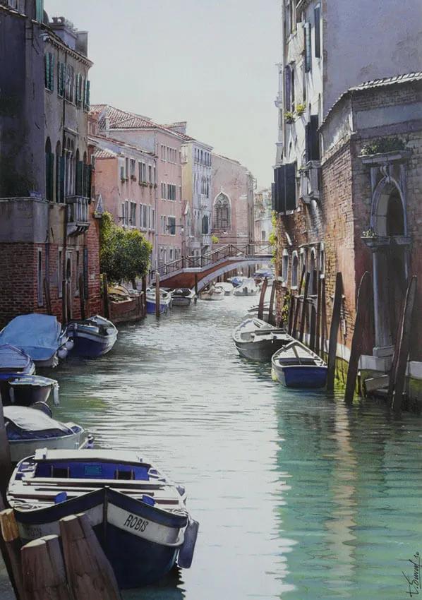 Thierry Duval, a watercolor painter in Paris, France - iMedia