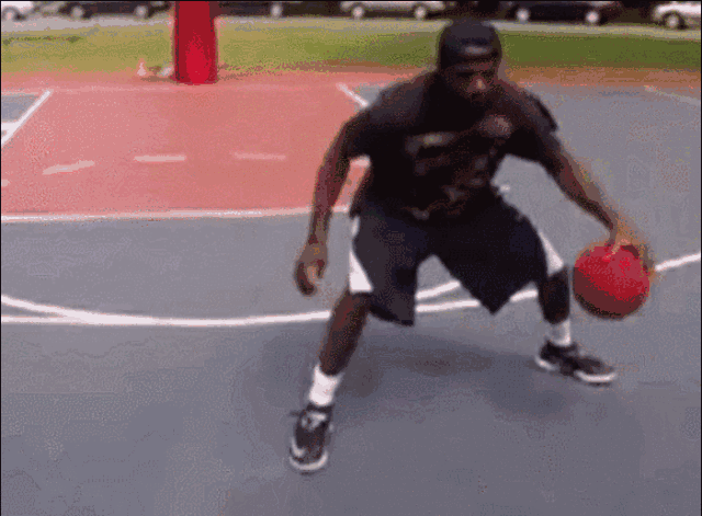 Crotch cross dribble practice method - iMedia