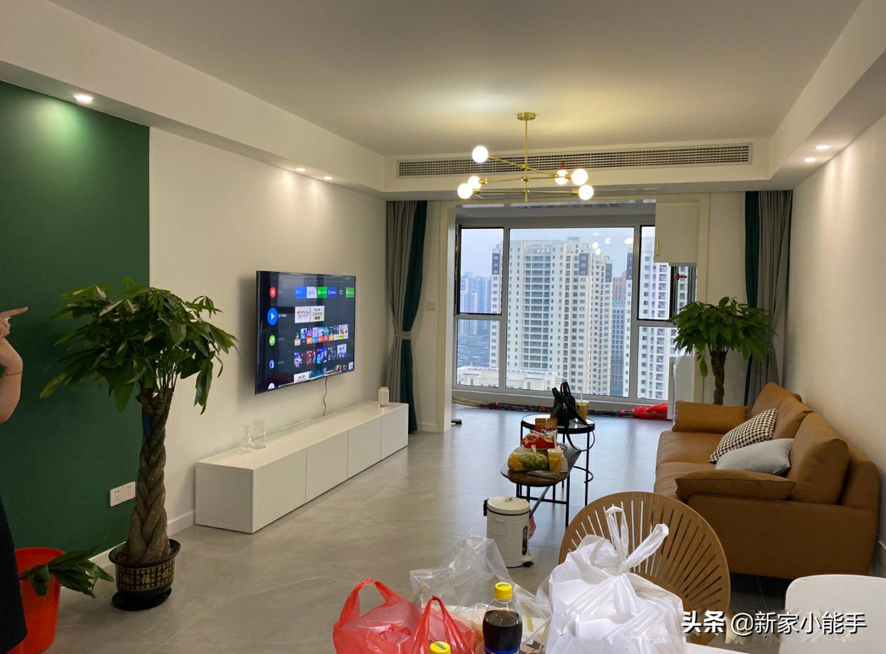 A 108-square-foot new house at my friend's house. The renovation cost ...