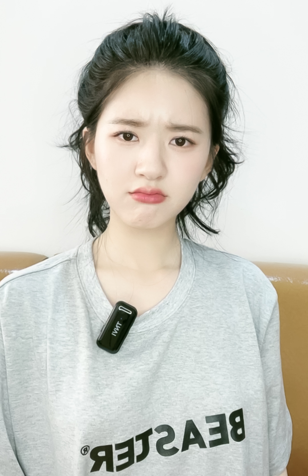 Photos-Zhao Lusi's recent live broadcast of private clothes wear, gray ...