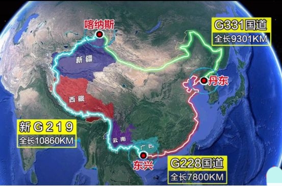 The most beautiful and longest National Highway 219, Kanas, Xinjiang ...