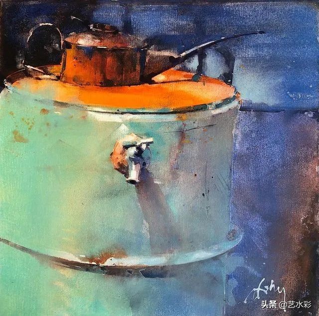 French artist Marc Folly: Retro, romantic and bizarre watercolor world ...