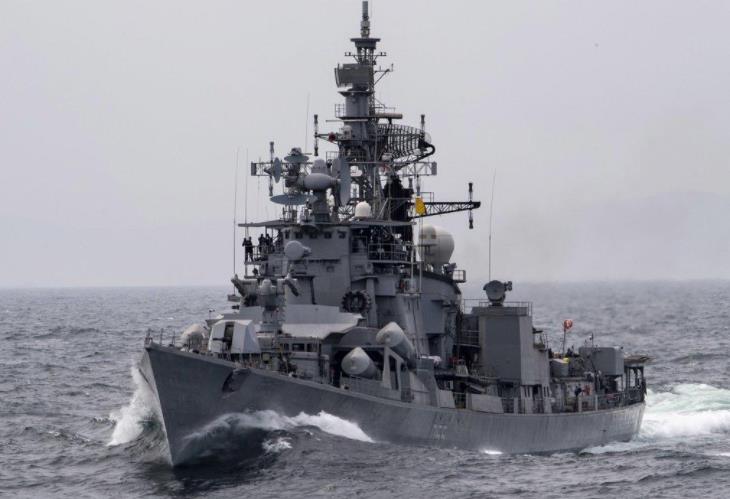 The P15B destroyer was officially delivered, with a full load ...