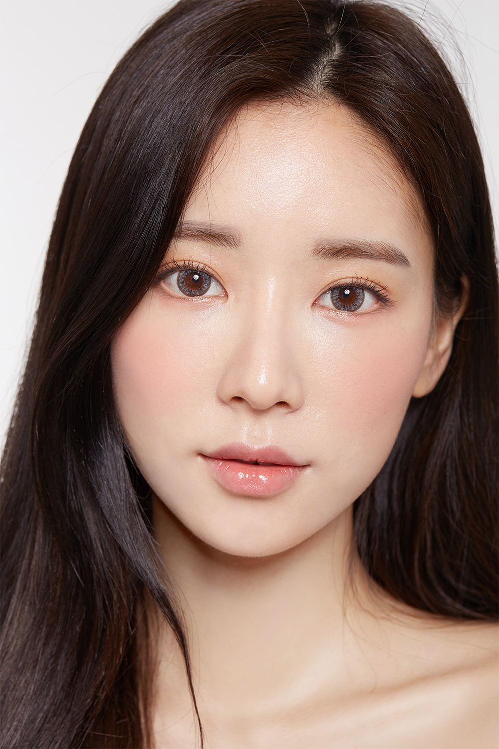 Flat fan and fan-shaped double eyelids are all natural models. How to ...