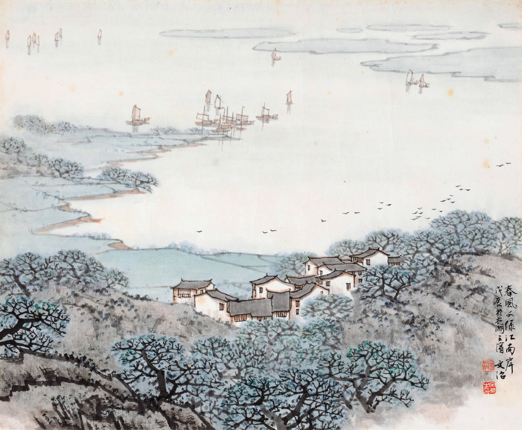 Song Wenzhi's landscape paintings are beautiful and intoxicating - iMedia