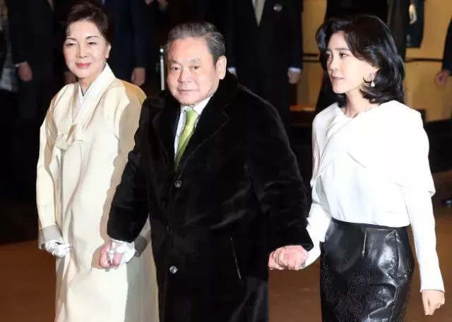 Samsung eldest princess Li Fuzhen, who married a security guard at the ...