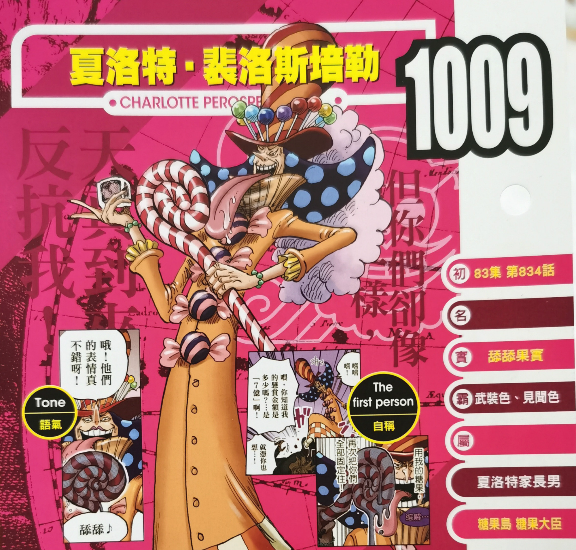 One Piece Official Information: Perrospero's "Licking the Fruit" is too ...