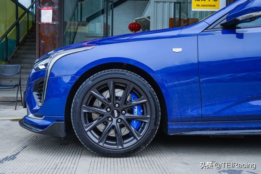 Brake calipers, Cadillac CT4 modified TEI Racing P60ES street ...