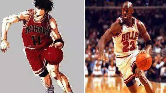 Correspondence between the character prototypes of "Slam Dunk" and NBA ...