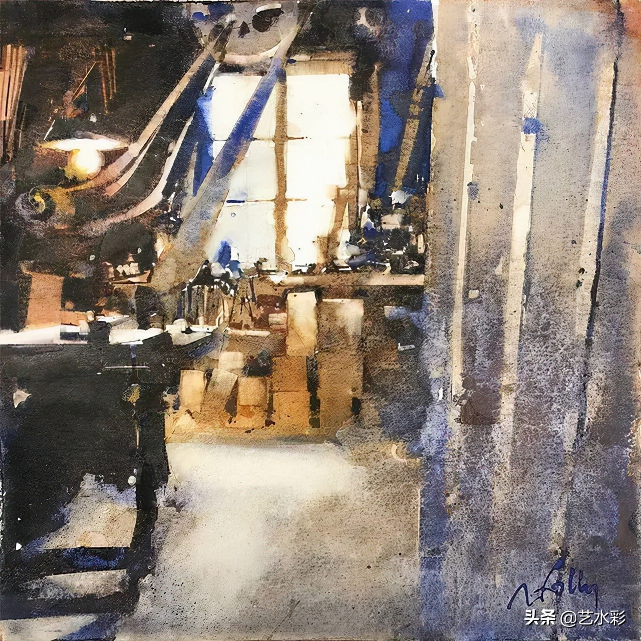 French artist Marc Folly: Retro, romantic and bizarre watercolor world ...