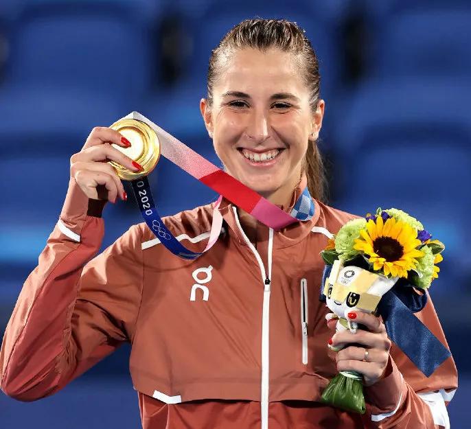 Bencic won the Olympic gold medal for the first time, Germany and the ...