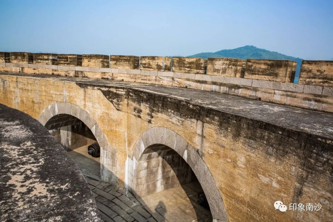 Nansha Cultural Relic Story: On the Fort of Hengdang Island, looking ...