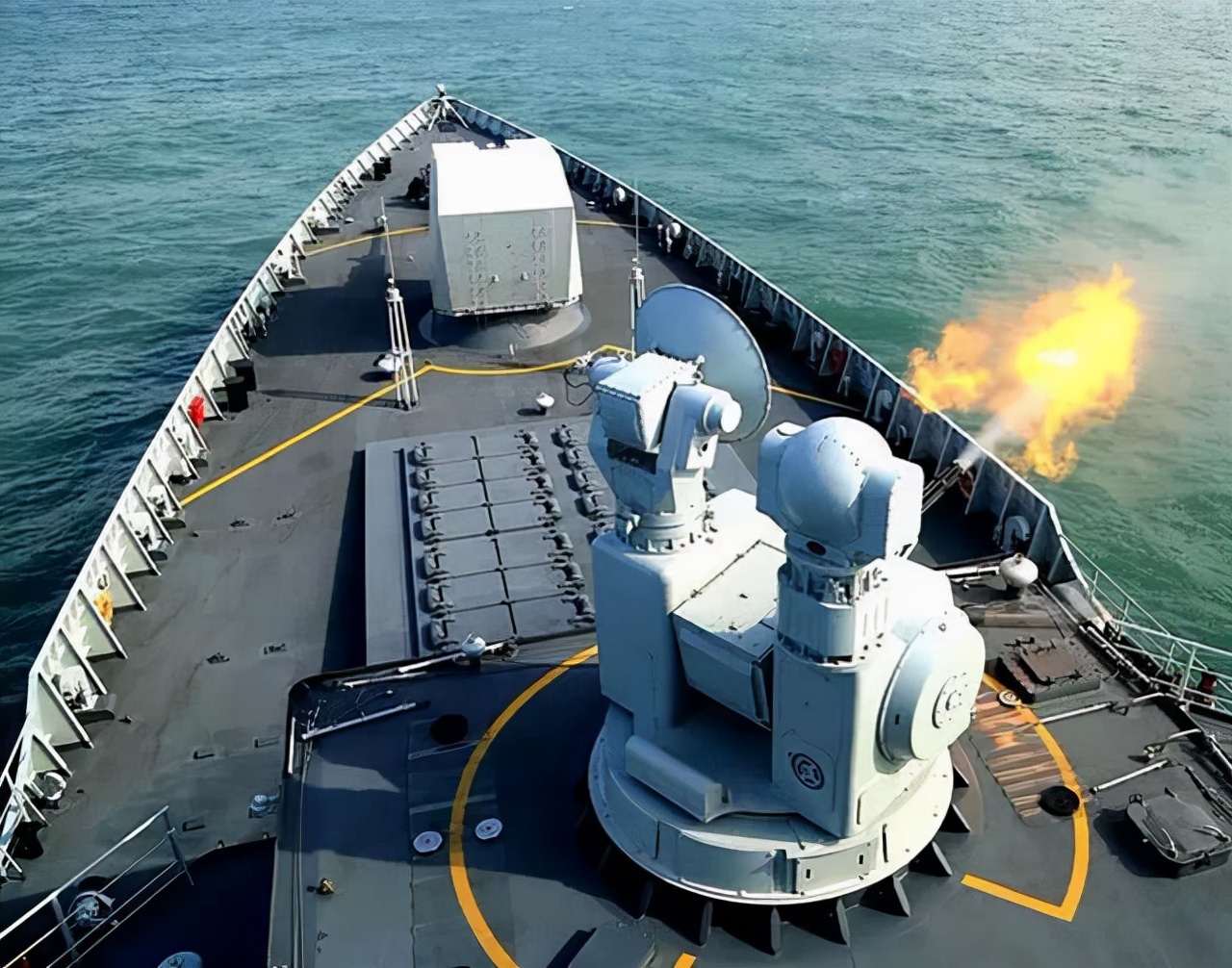 The Indian P15B destroyer is in service, and it is said to be inferior ...