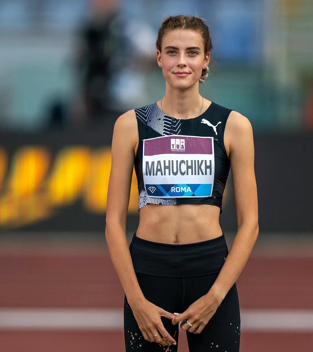 Olympics: Ukrainian high jump talented beauty, beautiful yellow eye ...