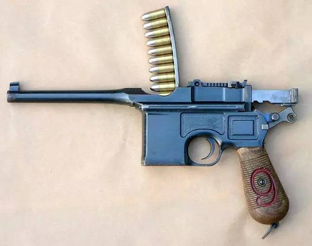 Can the Mauser C96 pistol be used as an air defense weapon?That's what ...