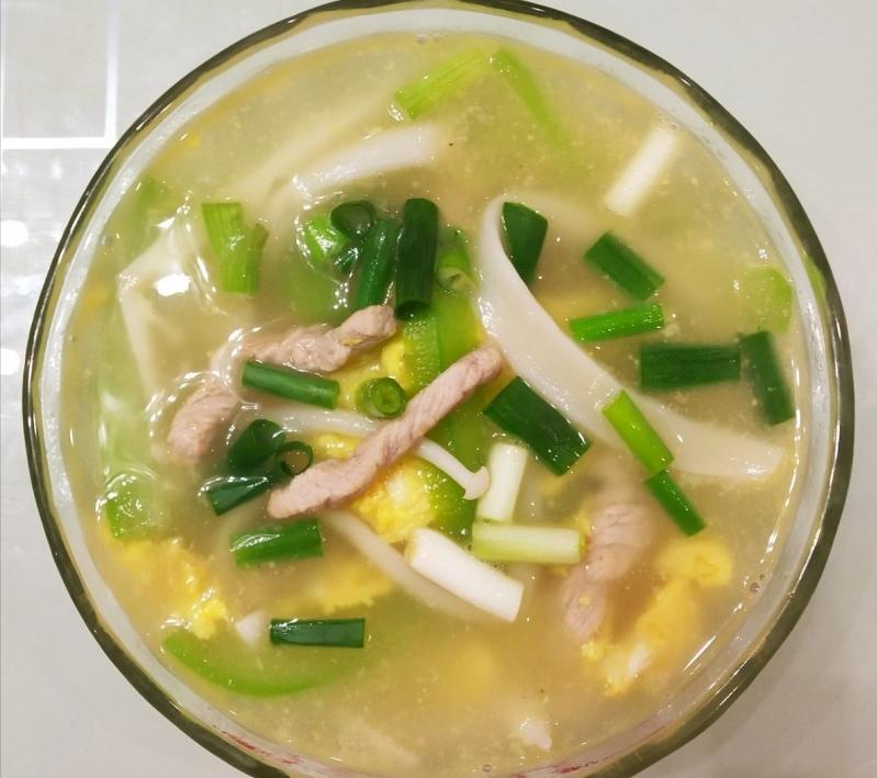 Mushroom and loofah egg soup, this pairing is super delicious - iMedia