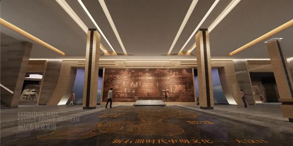 The design of the preface hall in the exhibition hall - iMedia