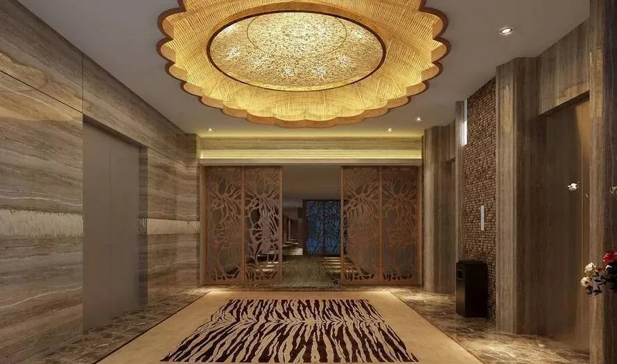 Marble elevator door cover case appreciation and measurement method ...