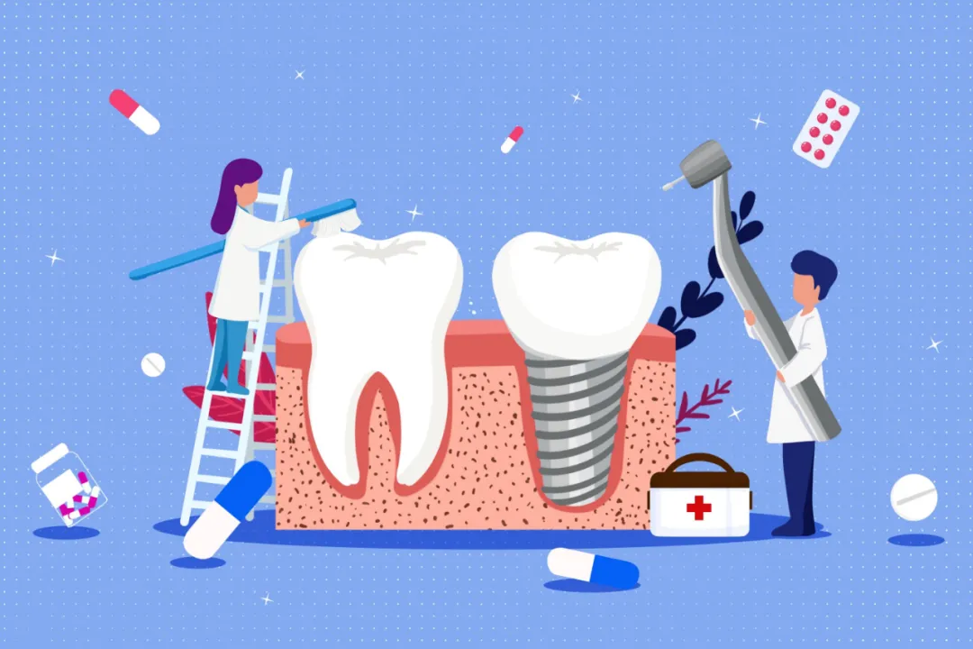 Old people often do this, and they can have good teeth at the age of 80 ...
